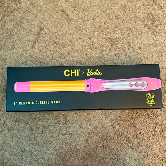 Chi | Hair | Chi X Barbie Dreamhouse Tourmaline Ceramic Curling Iron ...